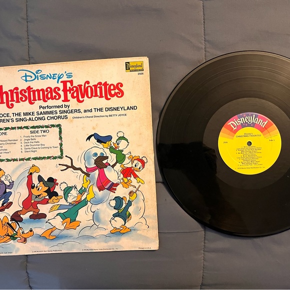 Disney | Other | Disney Black Vinyl Record Classic Collection | Poshmark
